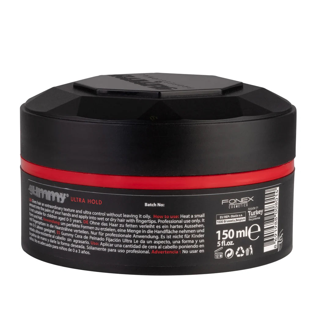 GUMMY Styling Wax Ultra Hold - Red 150ML – BeautyPrime.com